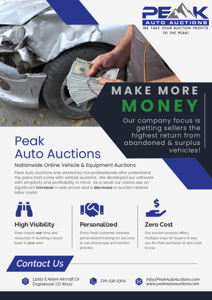 Peak Auto Auction – Texas Towing & Storage Association